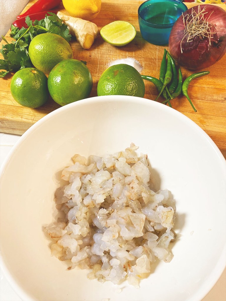 Shrimp Ceviche with Ginger: KINILAW NA HIPON | Rice Life Foodie - Asian ...