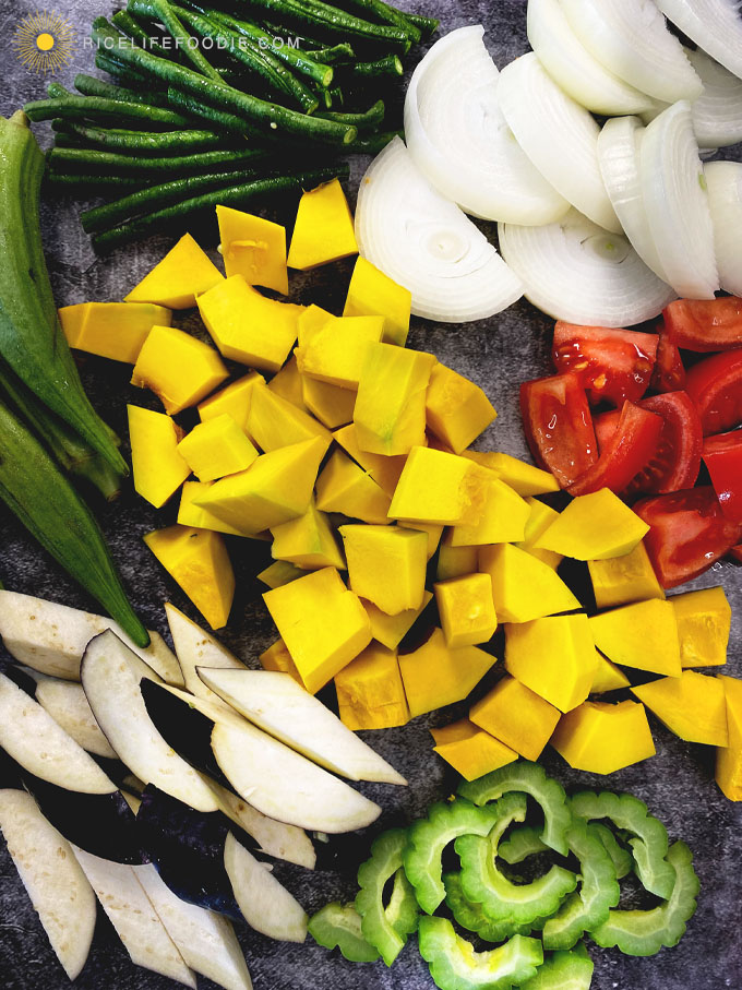 Easy Pinakbet: Filipino Vegetable Stew | Rice Life Foodie - Asian ...