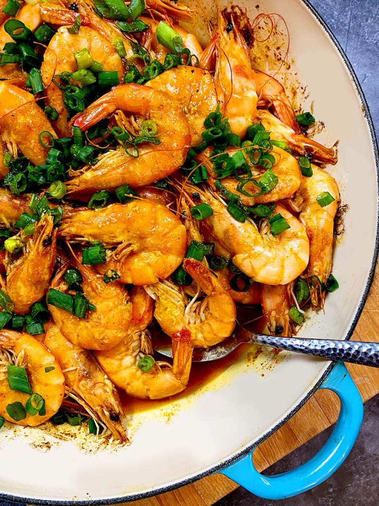 Spicy garlic butter shrimp FAST & EASY! | Rice Life Foodie - Asian ...