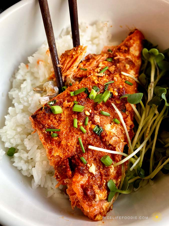 So Easy FIRECRACKER Salmon | Rice Life Foodie - Asian Recipes and ...