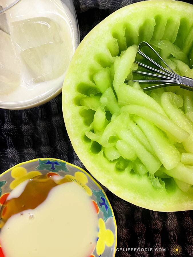 Honeydew Melon Drink | Rice Life Foodie - Asian Recipes and Filipino Recipes with Natural ...