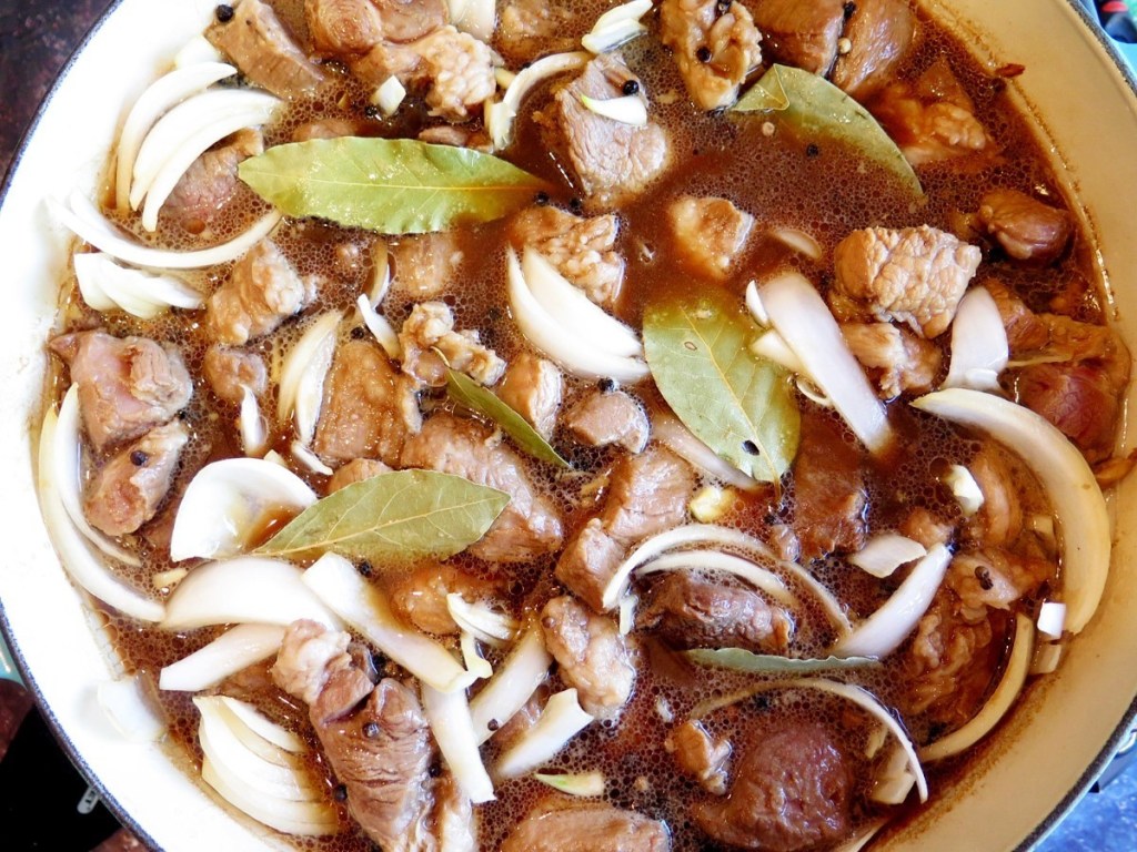 Pork Adobo with Coconut Milk (pork adobo sa gata) | Rice Life Foodie ...