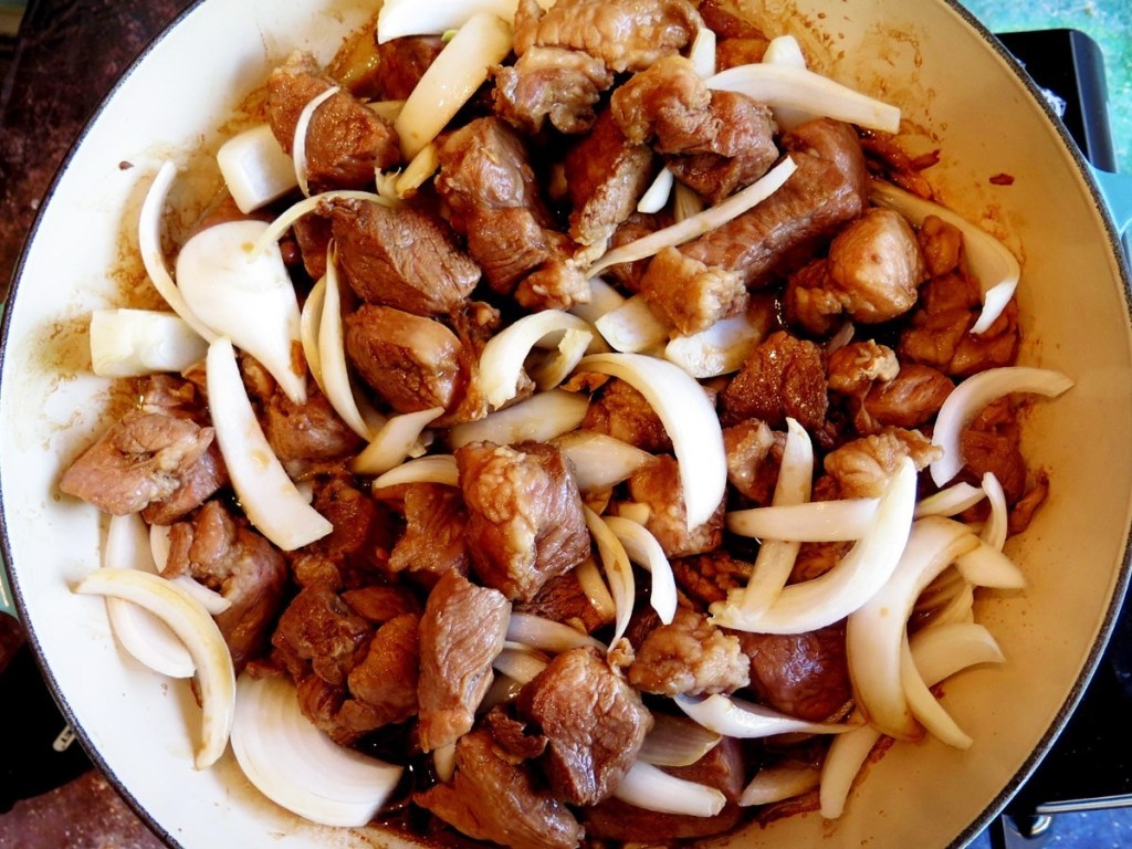 Pork Adobo with Coconut Milk (pork adobo sa gata) | Rice Life Foodie ...