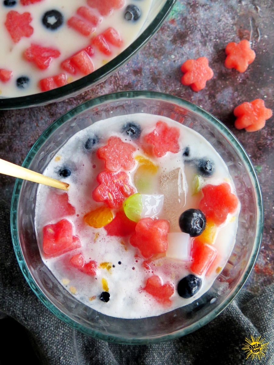 SO YUMMY! Hwachae Recipe: Watermelon Fizzy Drink | Rice Life Foodie