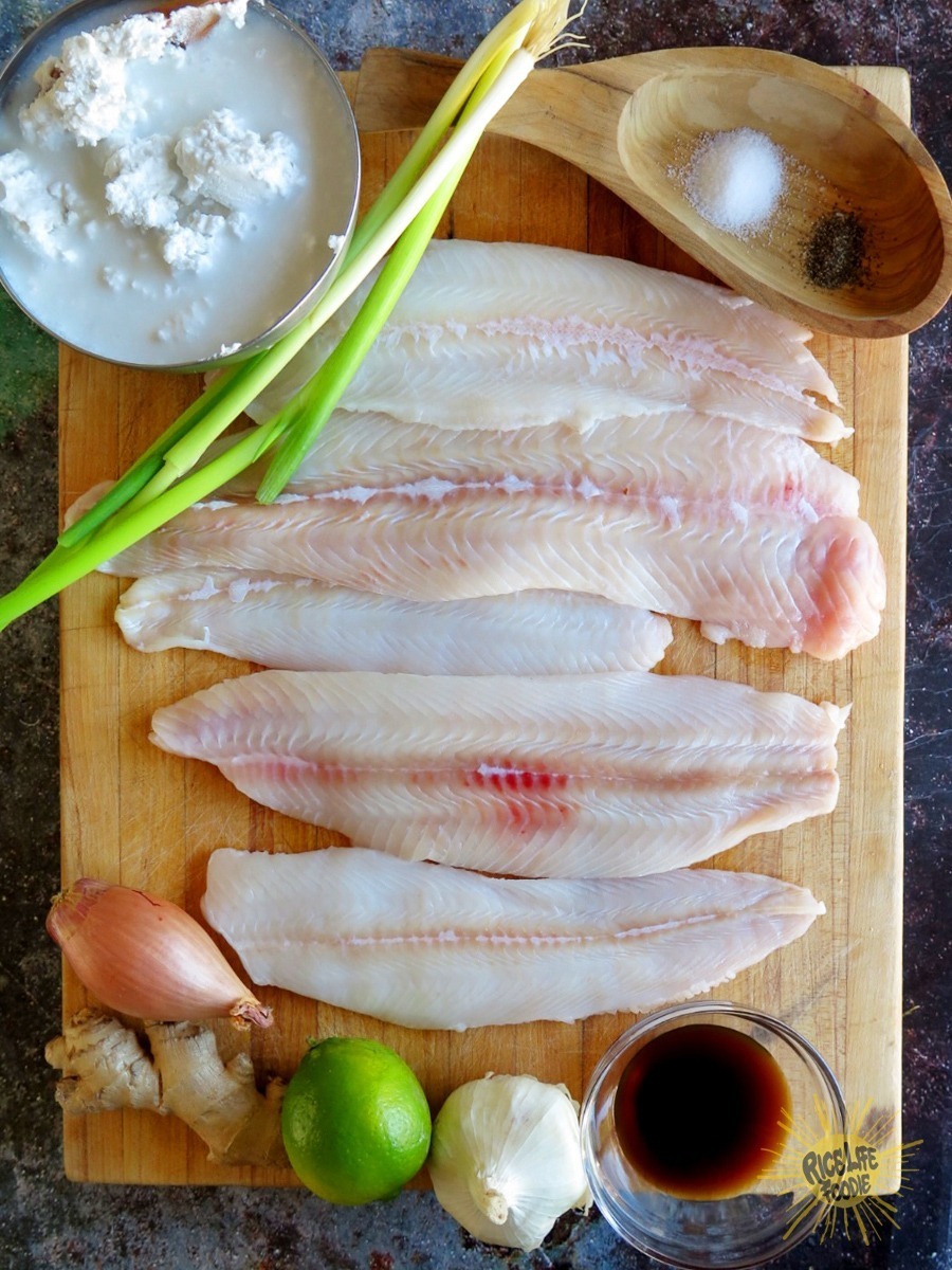 Coconut Milk Poached Fish is A Star Dish (NO Sugar, NO Butter!) | Rice ...