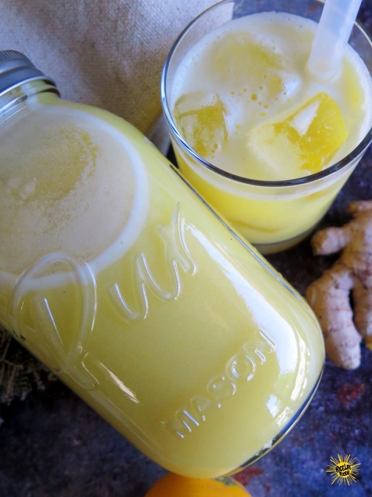 Pineapple Ginger Lemon Juice : GLOW Immunity Shot Recipe! | Rice Life ...