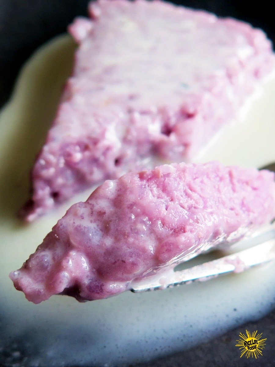 So Yum! Natural UBE BIKO Recipe: with STEP BY STEP Pics! | Rice Life ...