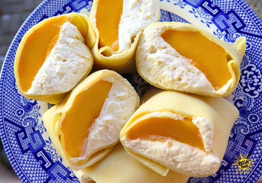 Pillowy Mango Pancakes & Easy Step By Step Images | Rice Life Foodie ...