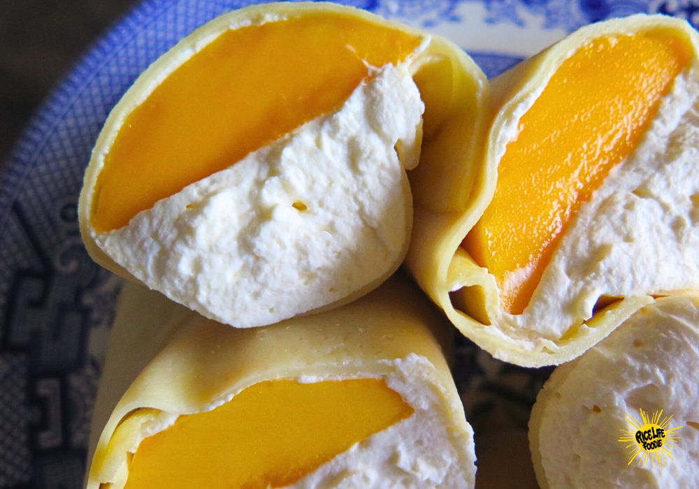 Pillowy Mango Pancakes & Easy Step By Step Images | Rice Life Foodie ...
