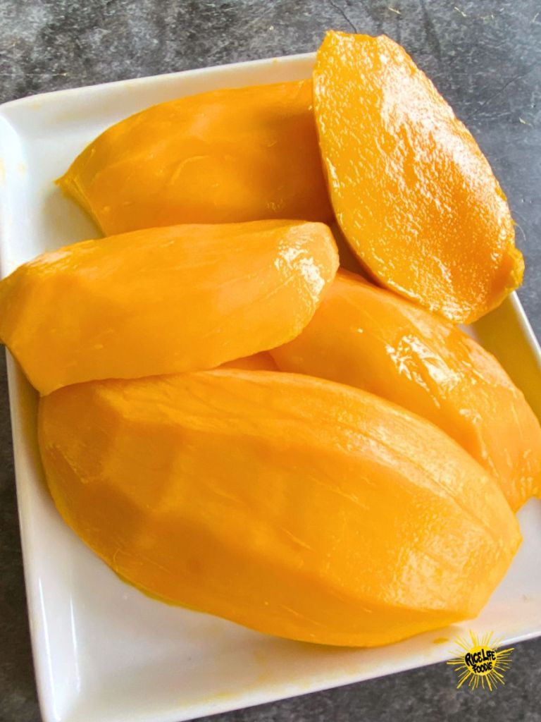 Pillowy Mango Pancakes & Easy Step By Step Images | Rice Life Foodie ...