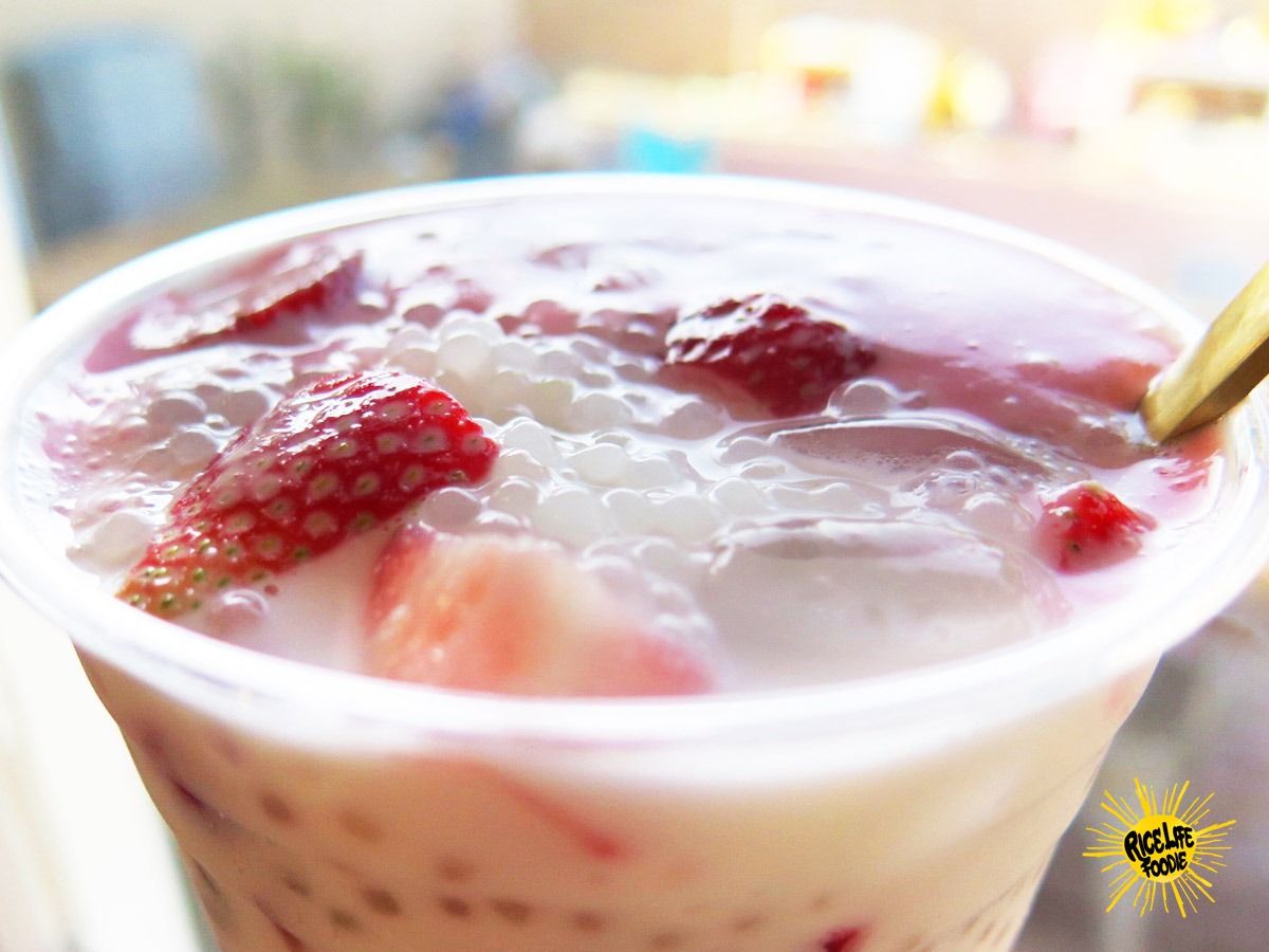 The BEST Strawberry Sago with Step-by-Step Images! | Rice Life Foodie ...