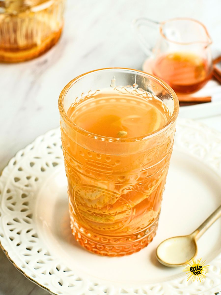 Classic YUZU TEA (Yuja Cha/ 유자차) 2 Ingredients Only Citron Tea | Rice ...