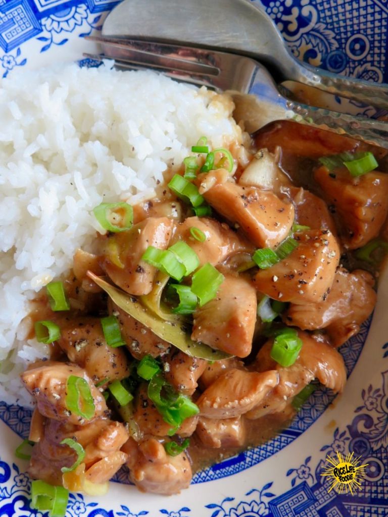 EASY Filipino Chicken Adobo STIR FRY ONLY WHITE MEAT! 15 Minutes ...