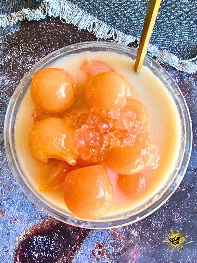 So Delicious and EASY Melon Sago Dessert | Rice Life Foodie - Asian ...