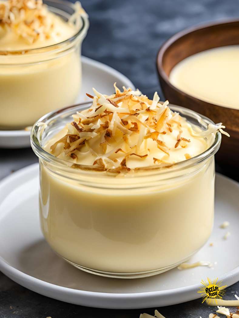The Best Coconut Custard : ALL Natural! | Rice Life Foodie - Asian ...