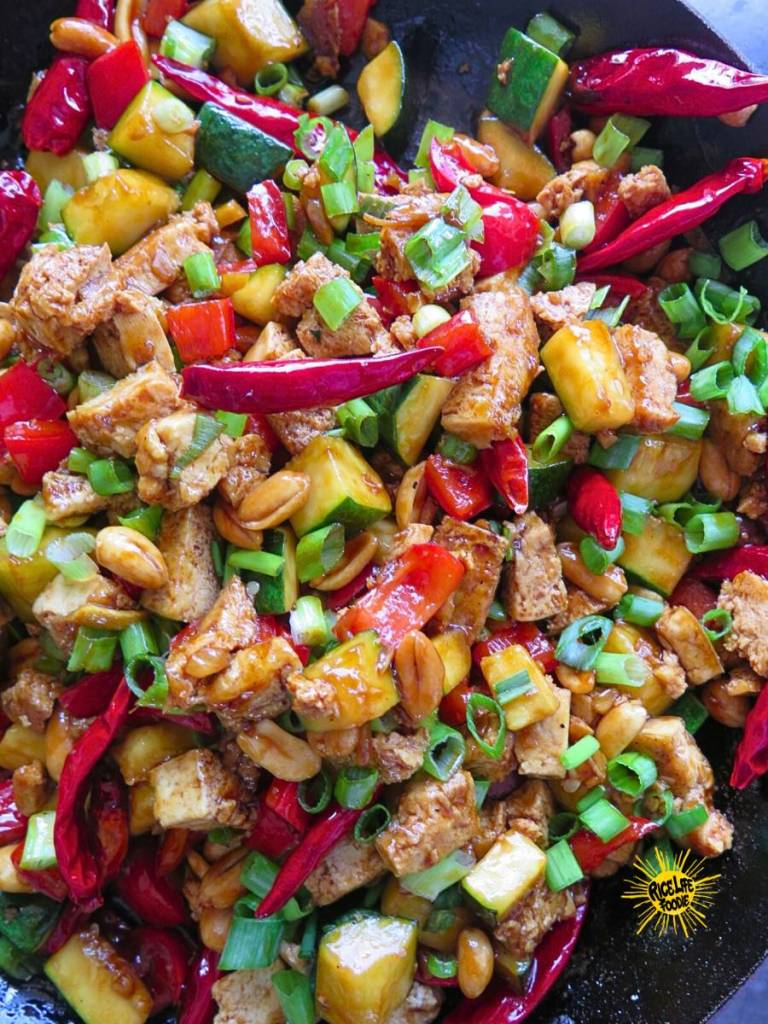 Easy VEGAN Kung Pao Tofu | Rice Life Foodie - Asian Recipes and ...
