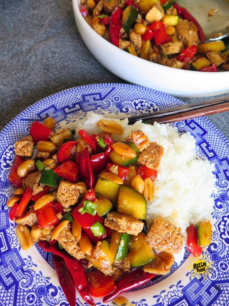 Easy VEGAN Kung Pao Tofu | Rice Life Foodie - Asian Recipes and ...