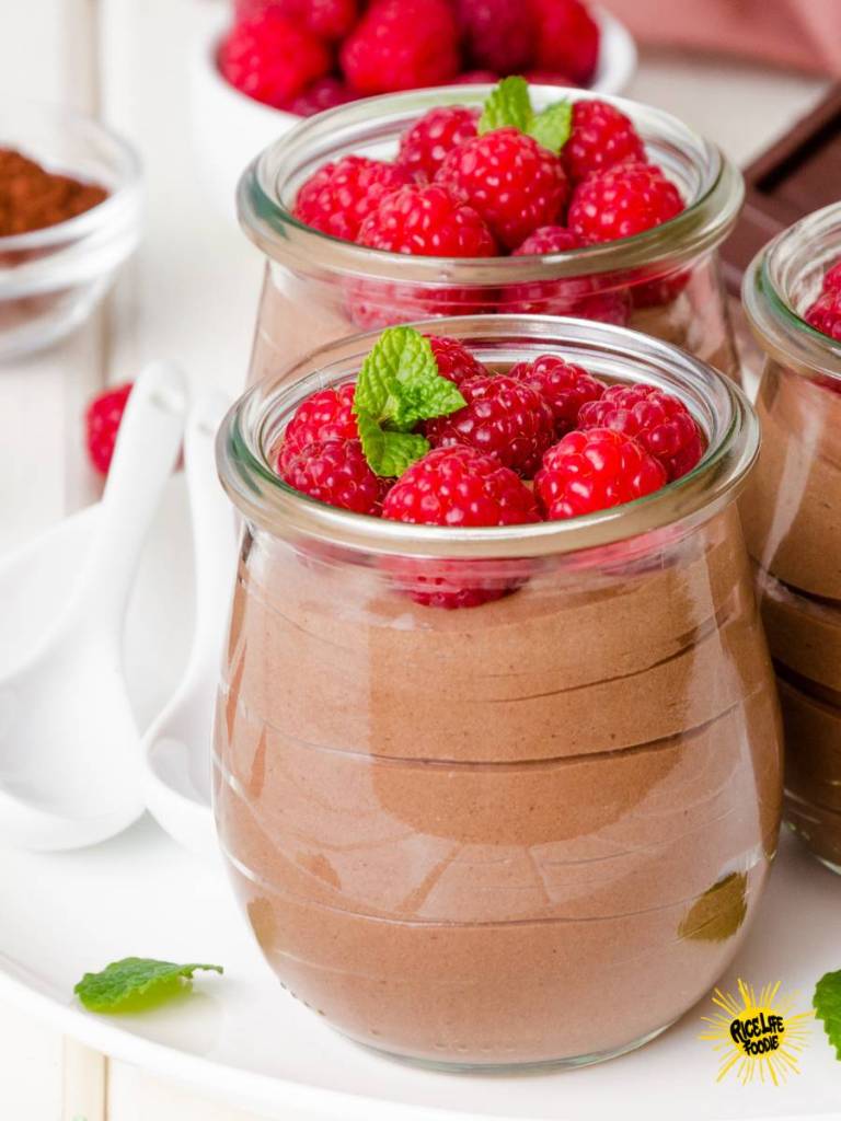 The BEST Tofu Chocolate Pudding (Vegan Chocolate Pudding Recipe) | Rice ...