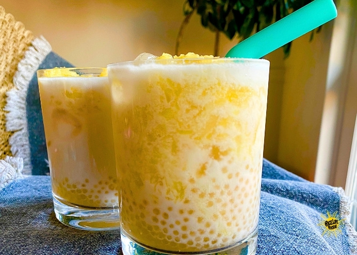 Tapioca Pearl Coconut Pineapple Drink: A Cloud of Tropical Bliss ...