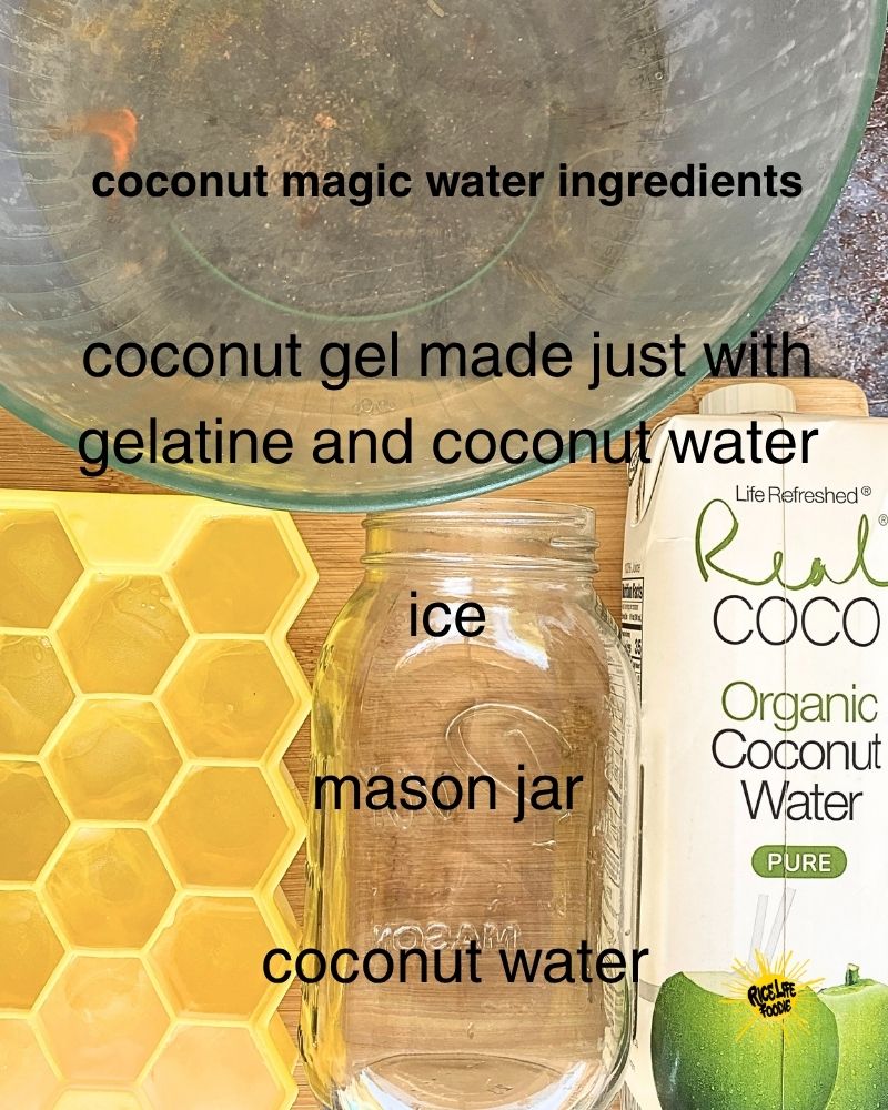 NATURAL! Filipino MAGIC WATER Recipe with Coconut Water | Rice Life ...