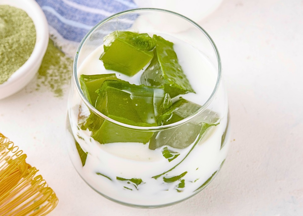 Matcha Jelly Recipe to Elevate your Drinks and Dessert | Rice Life ...