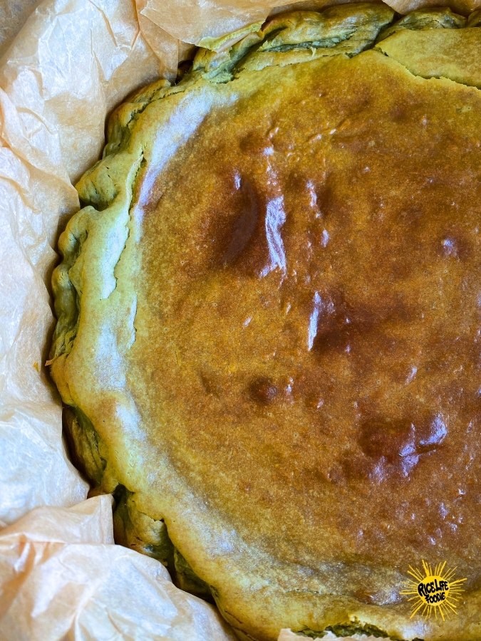 Matcha Basque Cheesecake Recipe | Rice Life Foodie - Asian Recipes and ...