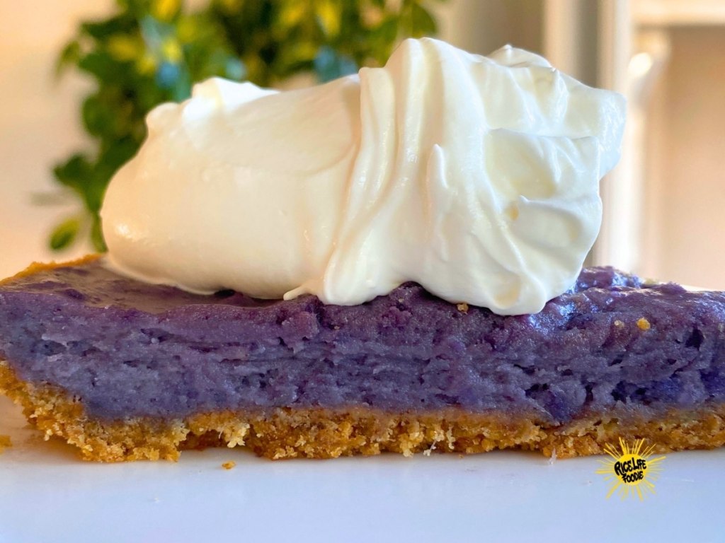 Okinawan PURPLE Sweet Potato Pie: A Vibrant Twist on Pie | Rice Life ...