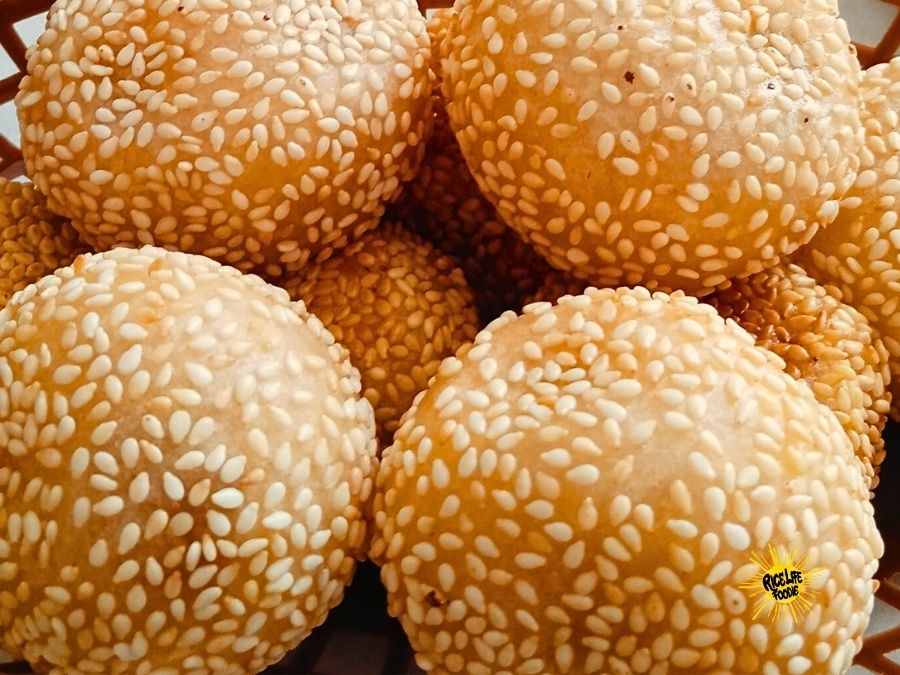 Easy Sweet Sesame Balls Recipe (Jian Dui)— Gather Round for this Chewy ...